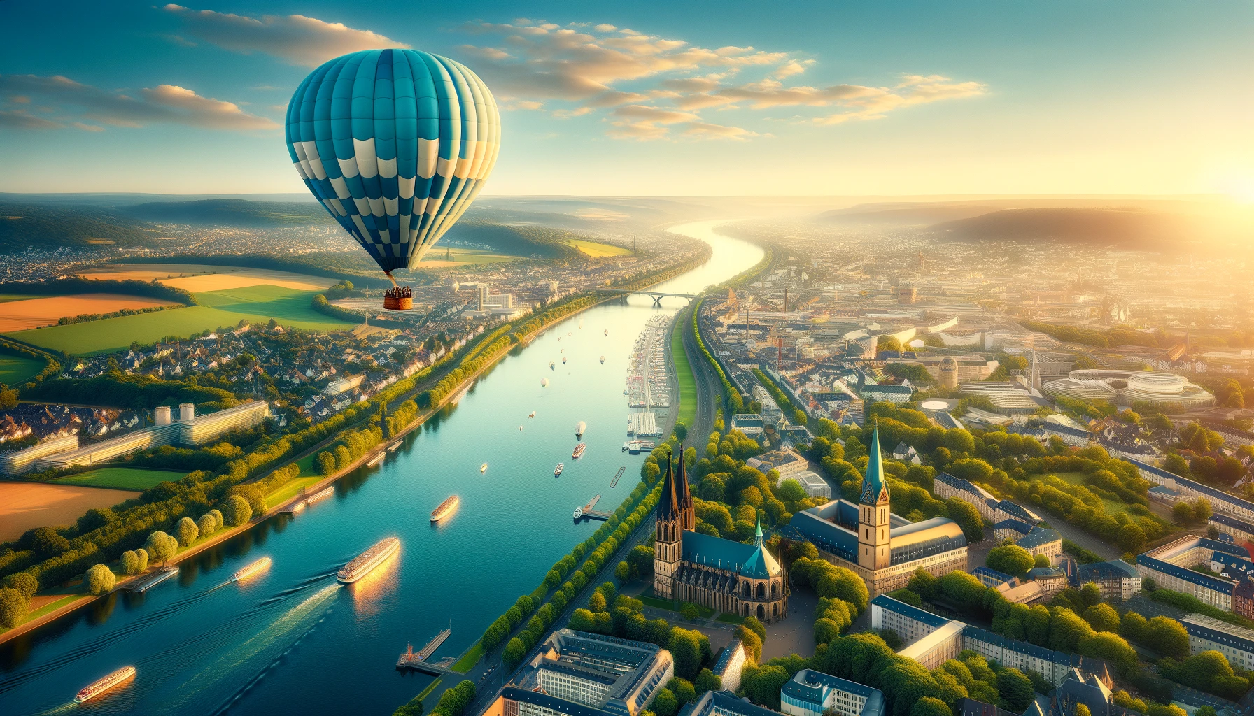 Ballonfahrt über Bonn: Traumhafte Ballonfahrten ab 230