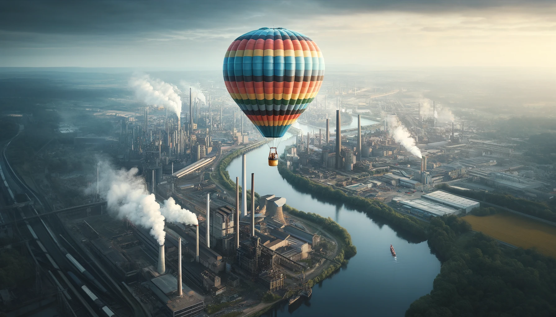 Ballonfahrt über dem Ruhrgebiet | Deine-Ballonfahrt.de